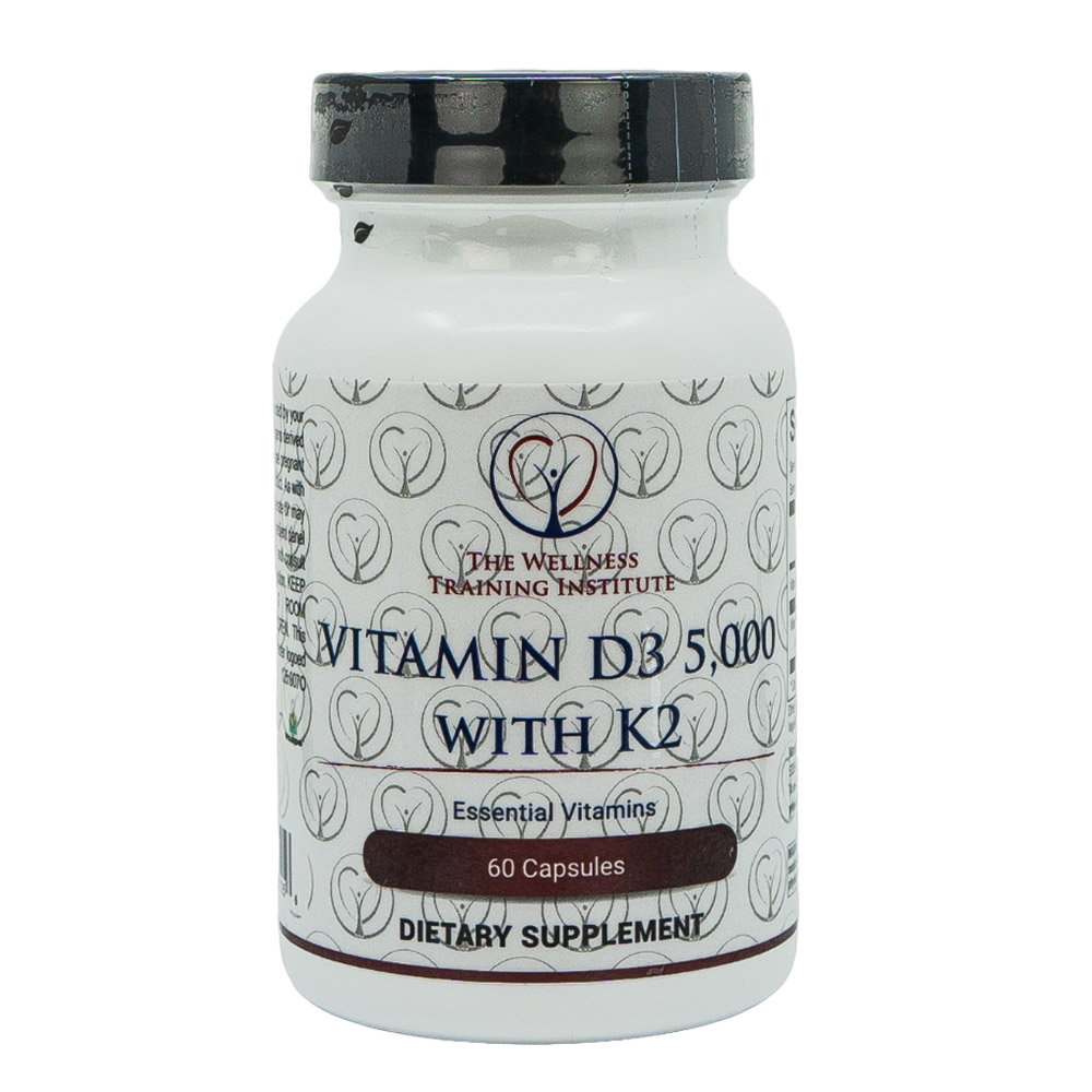 Vitamin D 5000 K2 60c - Wellness Training Institute