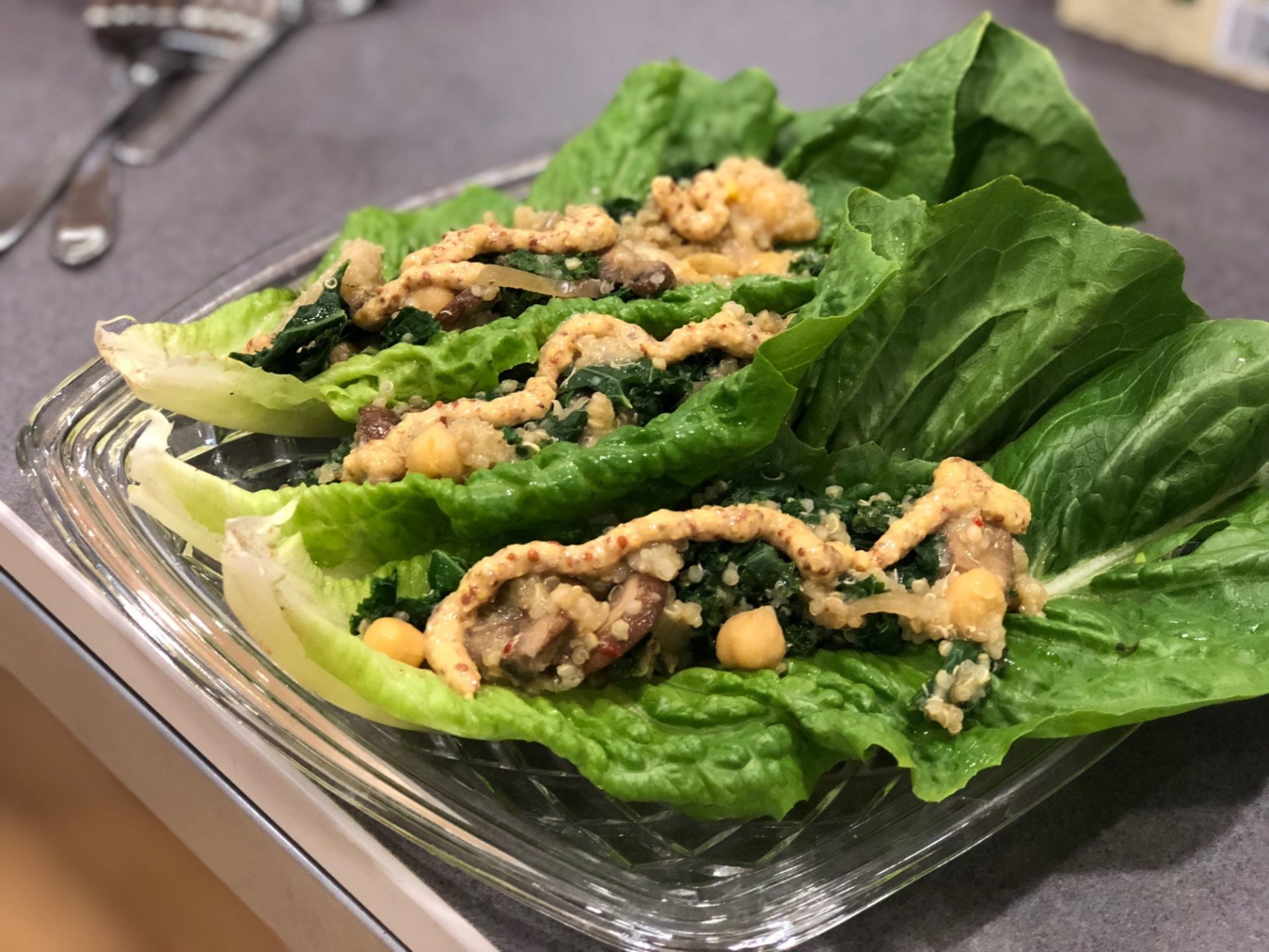 Quinoa Romaine Boats - Wellness Training Institute